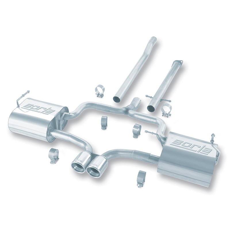 Borla Cat-Back Exhaust Touring - Cooper 1.6L 2004-2015 | Truck Expert