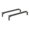 CURT Universal 5th Wheel Base Rails, 25K (Carbide Black) | Truck Expert